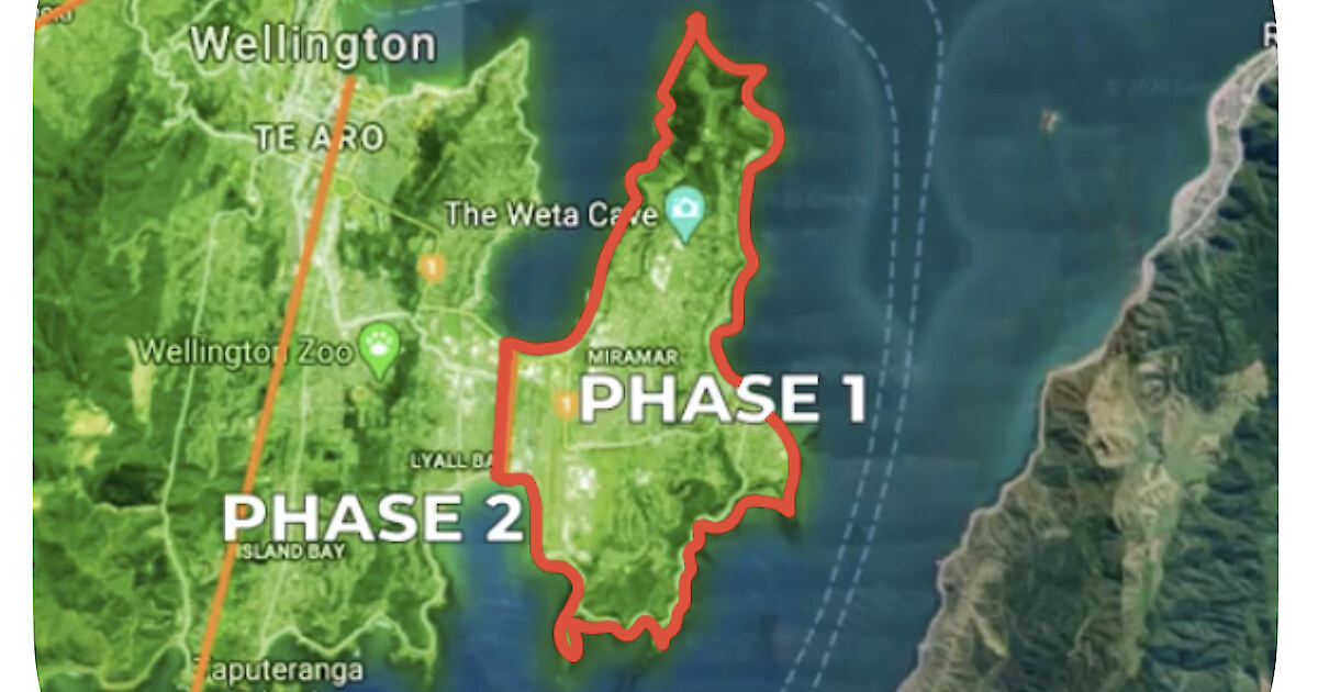 Miramar Peninsula (Phase 1) • Predator Free Wellington